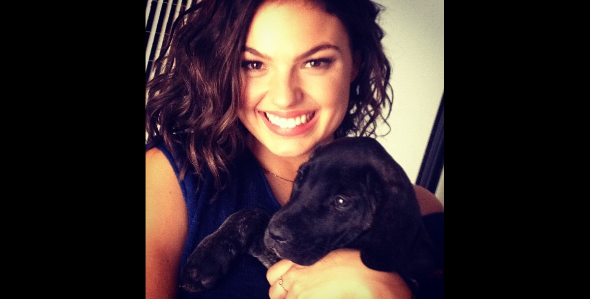 Foto: Isis foi presenteada por uma cadelinha pelo instrutor que a ...