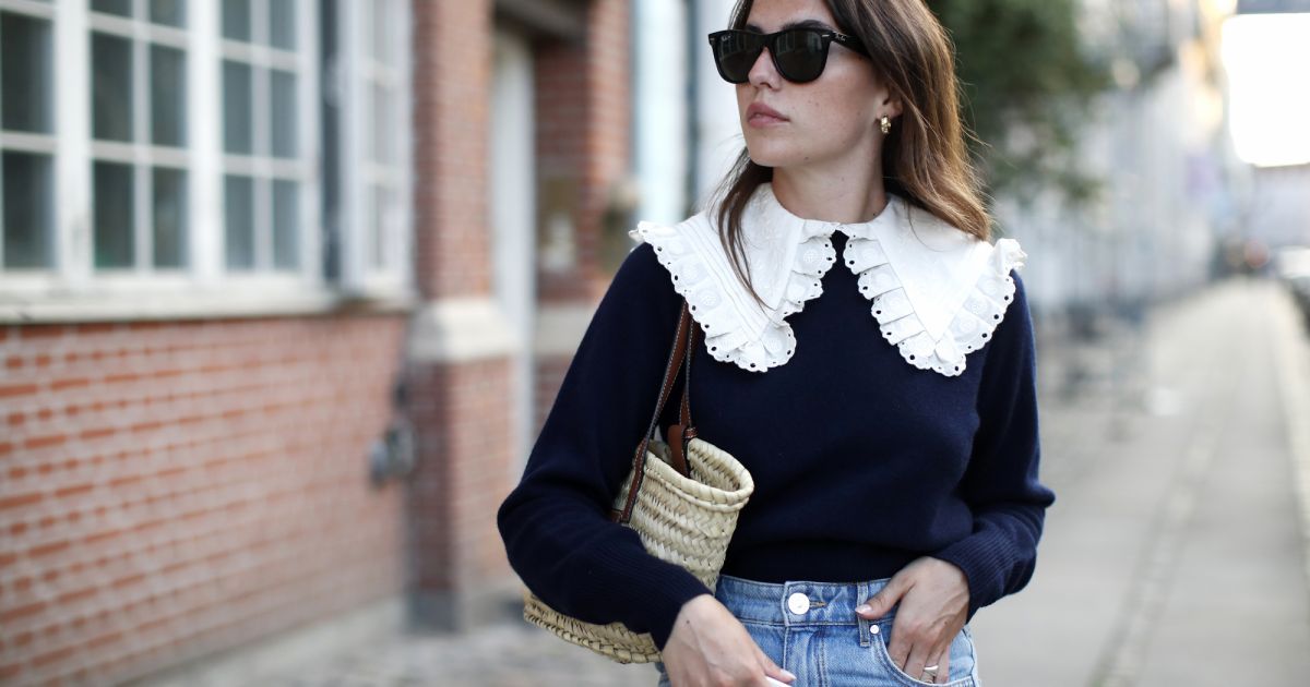 O modelo de big collar preferido das fashionistas é rendado, estilo ...