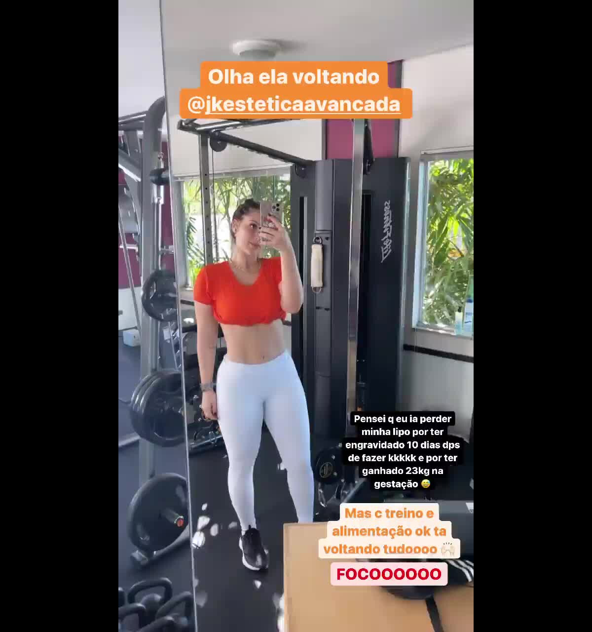 Vídeo: Virgínia Fonseca mostra barriga 43 dias após parto de Maria ...