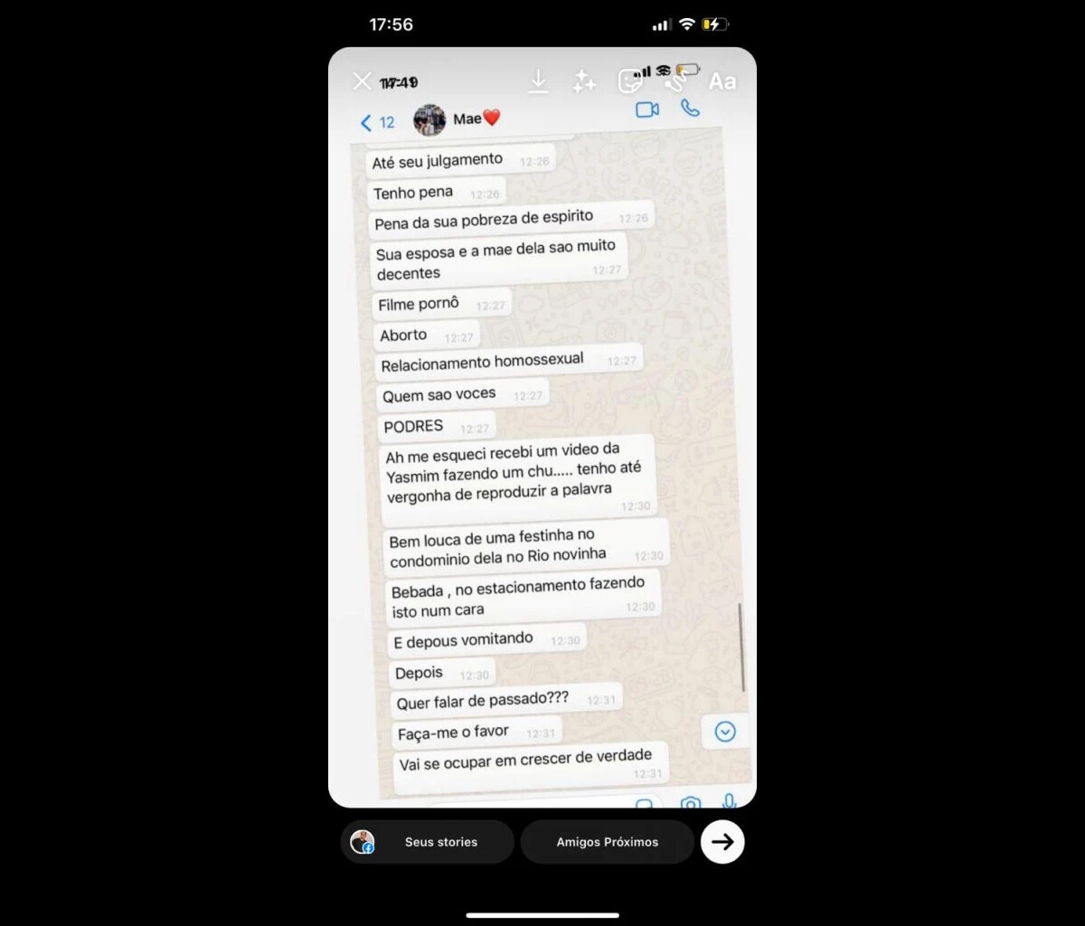 Foto: Simone Medina afirma ter vídeos íntimos de Yasmin Brunet - Purepeople