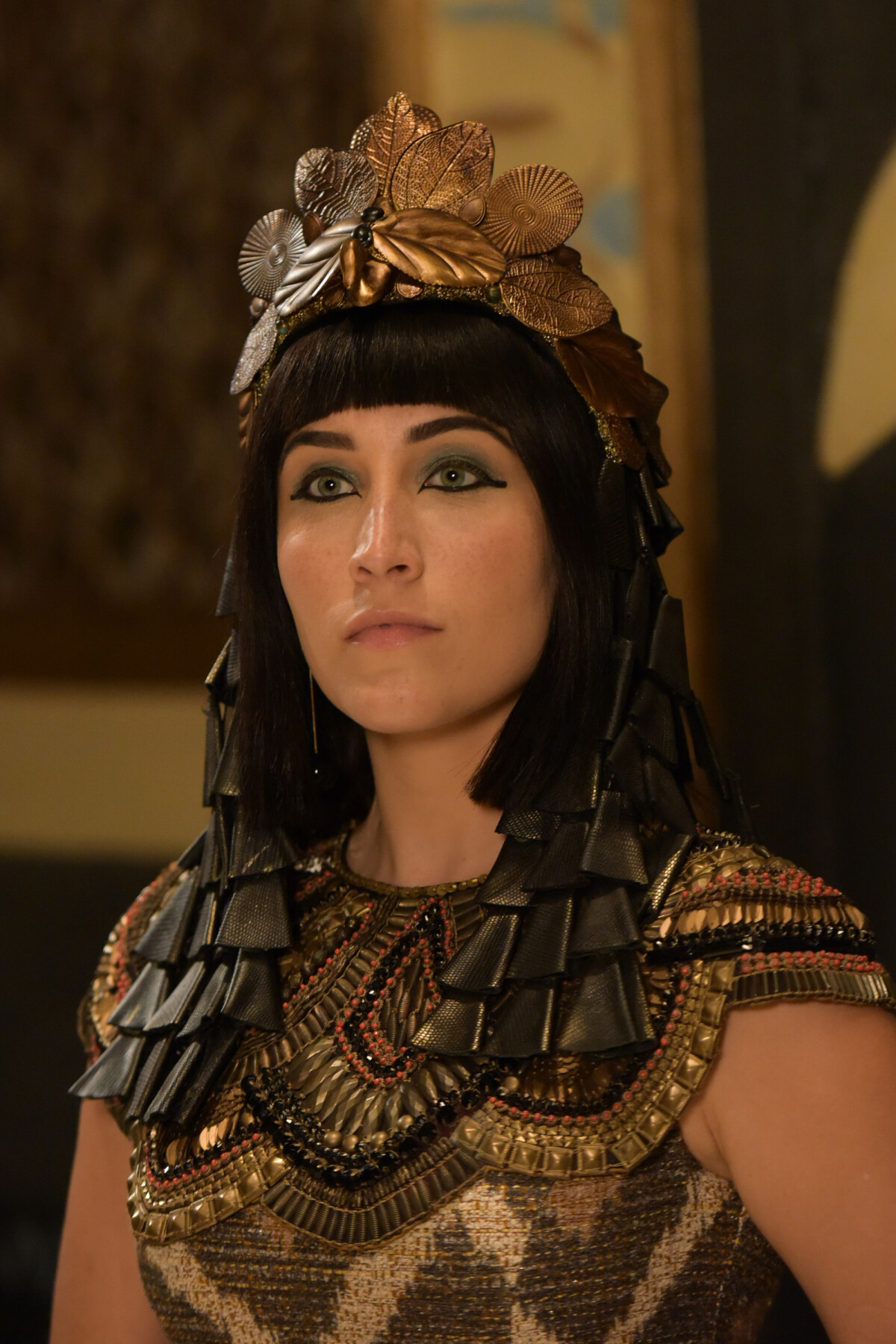 Foto: Último capítulo da novela 'Gênesis': Merianat (Samia Abreu) se ...