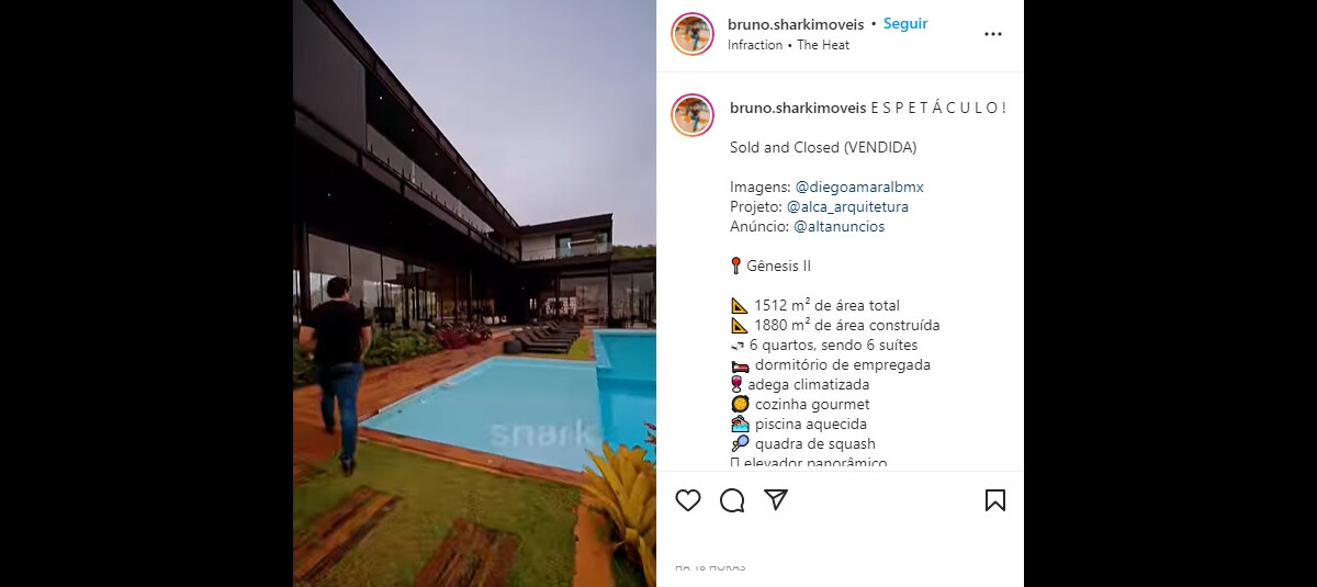 Foto: Mansão de Neymar tem piscina aquecida e quadra de squash - Purepeople