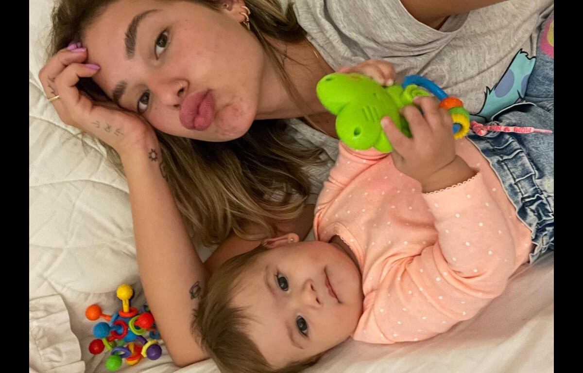 Foto: Virgínia Fonseca sobre Maria Alice: 'É uma criança muito amada ...