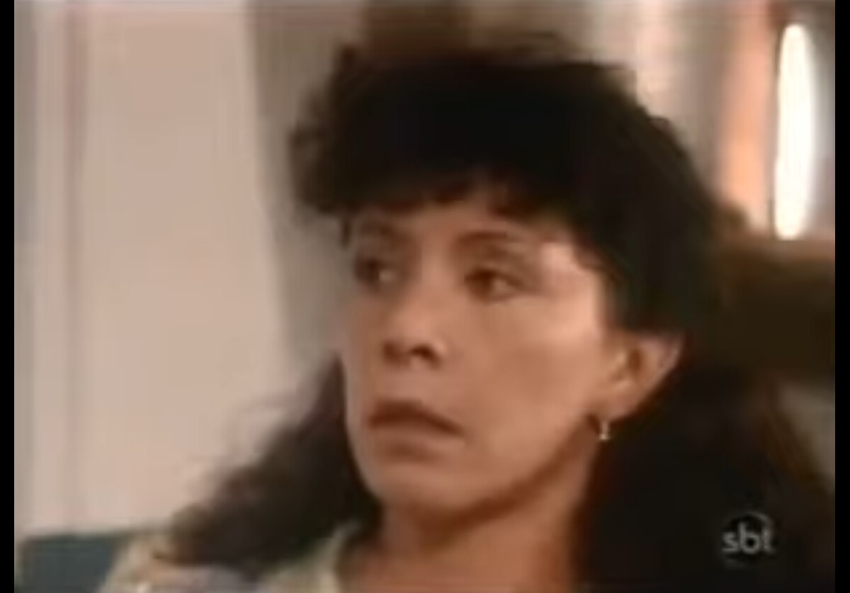 Foto: Ângela Leal em cena como Maria Bruaca na 1ª versão da novela ...