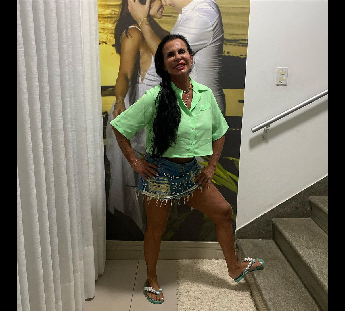Foto: Gretchen é mãe de 7 filhos e já tem 5 netos. Conheça mais ...