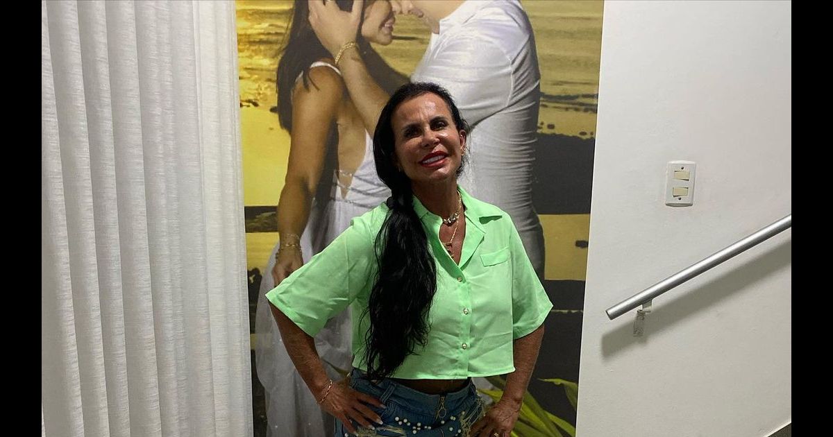 Gretchen é mãe de 7 filhos e já tem 5 netos. Conheça mais detalhes ...