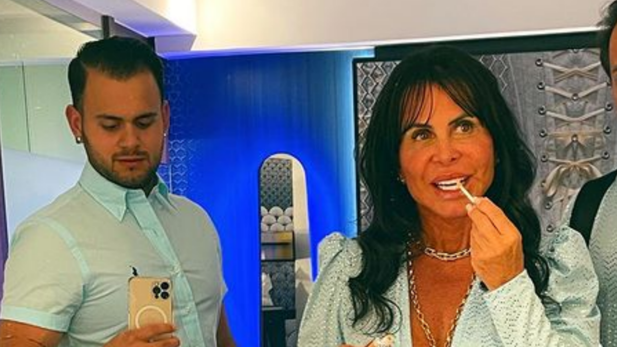 Foto: Gabriel Miranda, filho de Gretchen, quer seguir os passos da mãe ...
