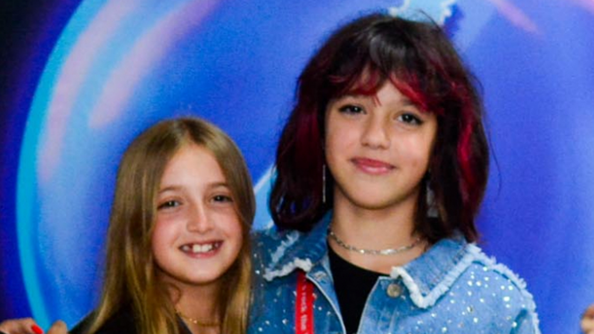 Foto: Eva, filha de Luciano Huck e Angélica, e Helena, filha de Rodrigo ...