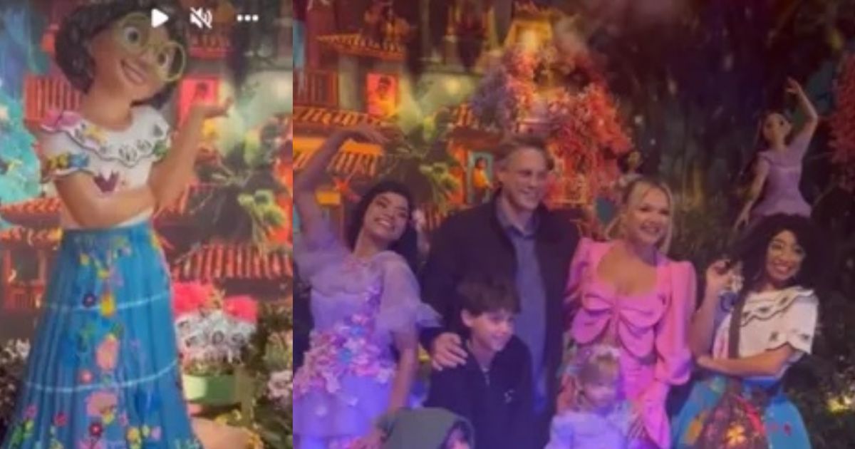 Tema de aniversário da filha de Eliana foi o filme 'Encanto' - Purepeople
