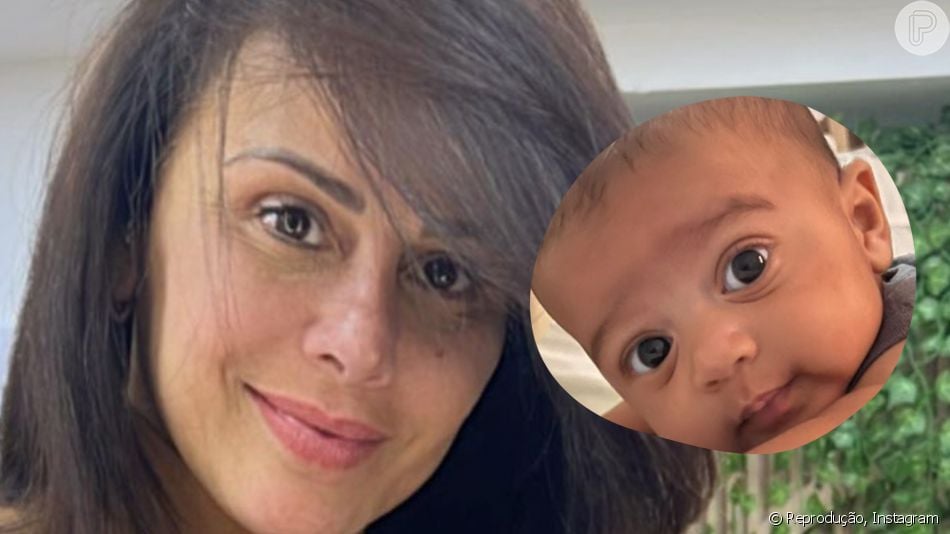 Filho de Viviane Araujo, Joaquim: veja novas fotos do bebê com dois ...