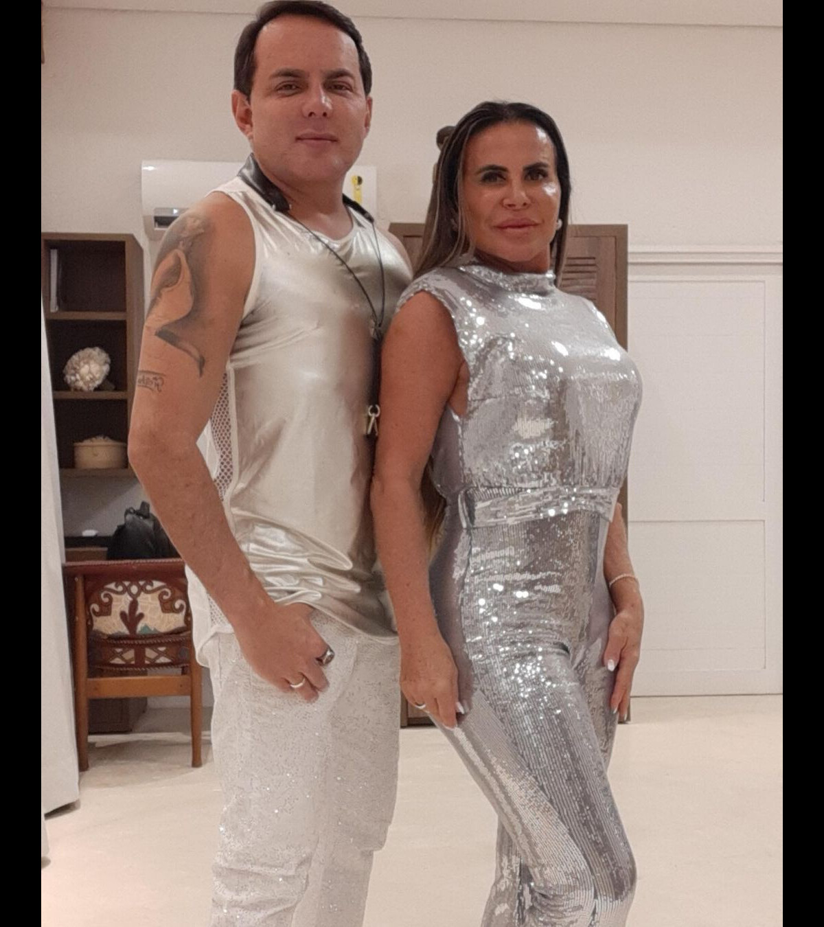 Foto: Casamento de Gretchen e Esdras de Souza já sofreu algumas críticas - Purepeople