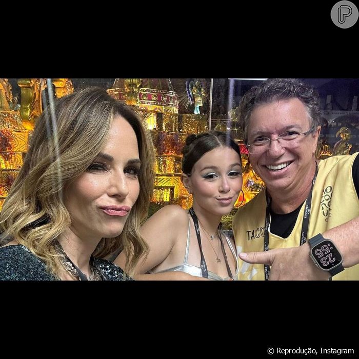 Boninho e Ana Furtado parabenizaram a filha, Isabella, pelos 16 anos de ...