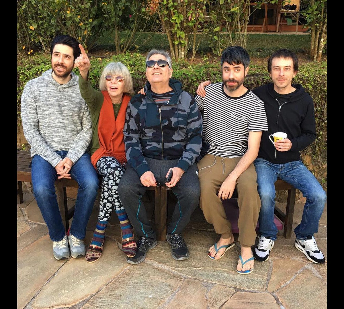 Foto: Rita Lee protagonizou fotos descontraídas com o marido, Roberto ...