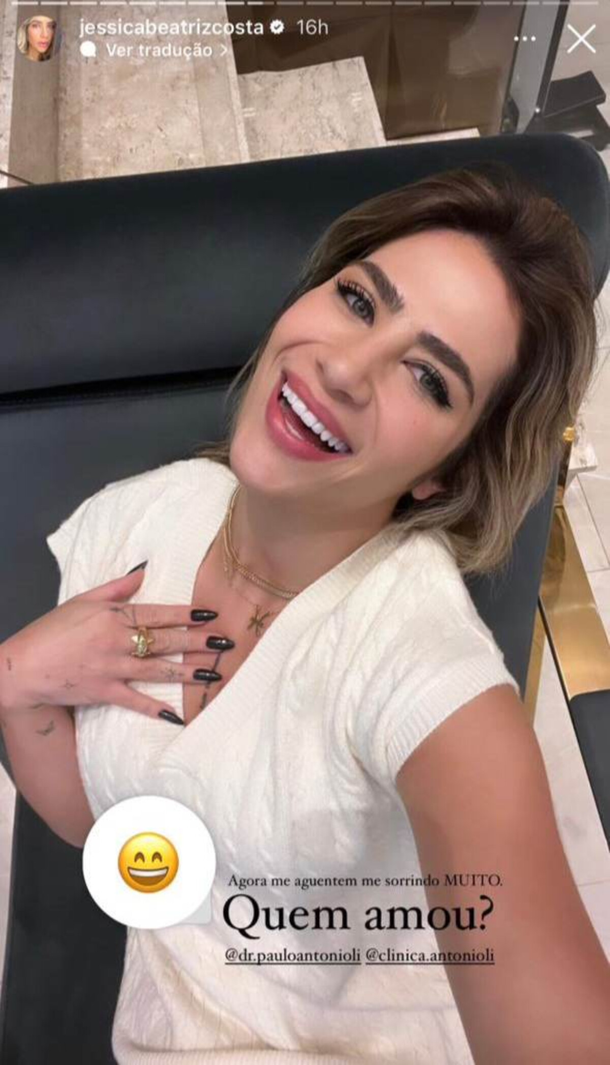 Foto: Jéssica Costa passou por uma transformação nos dentes - Purepeople