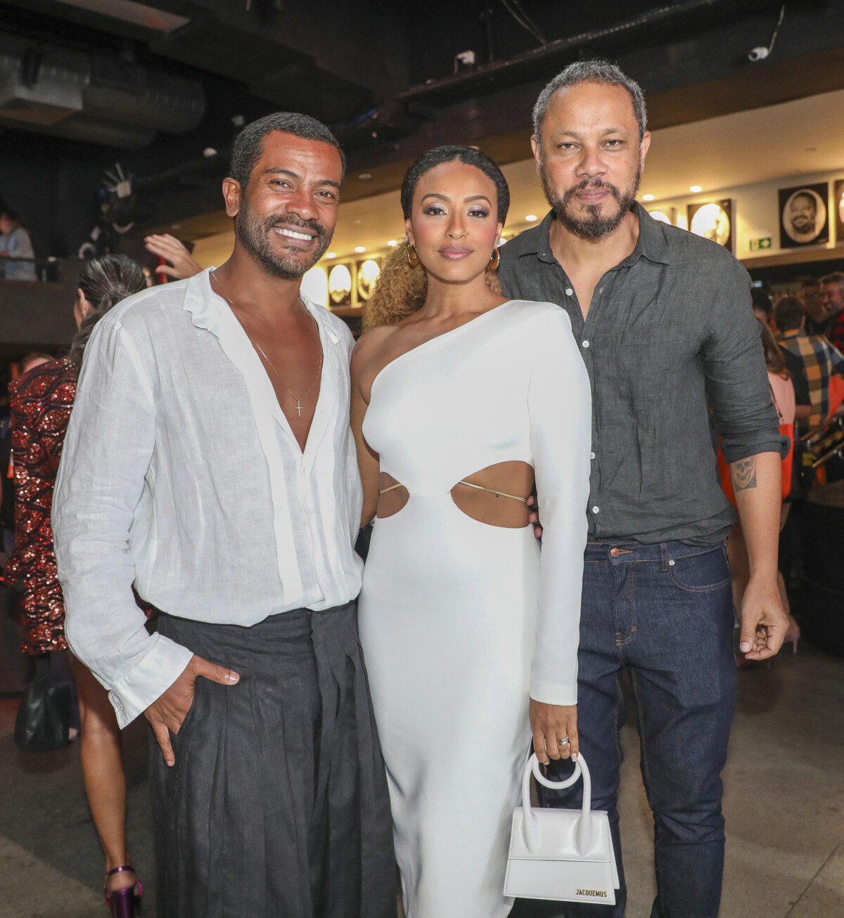 Foto: Samuel de Assis, Sheron Menezzes e Che Moais formam parte do ...