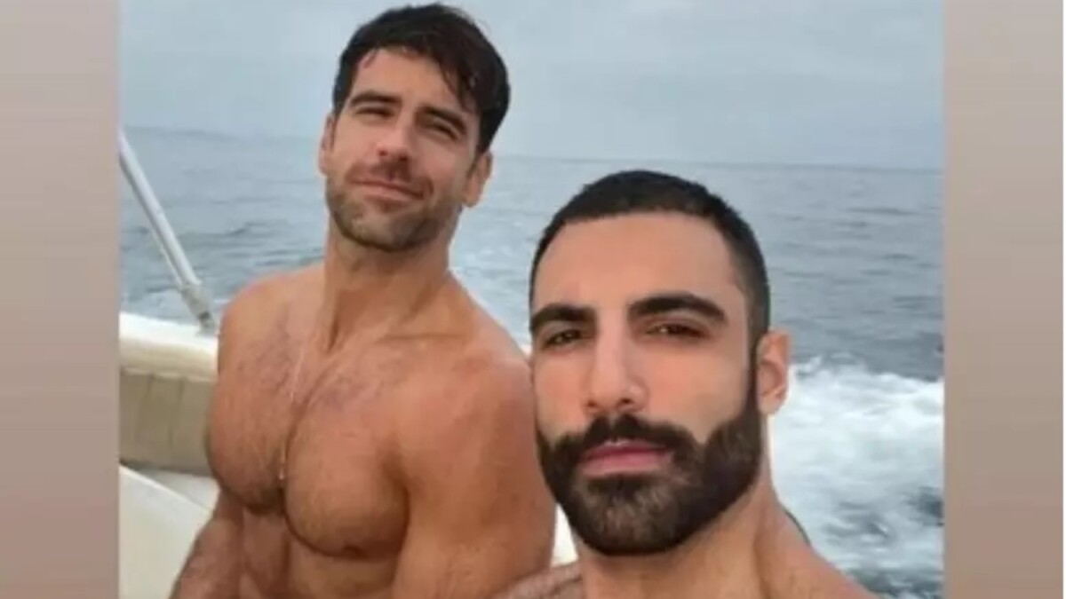 Foto: Marcos Pitombo namorava o diretor e poliglota Iasser Hamer ...