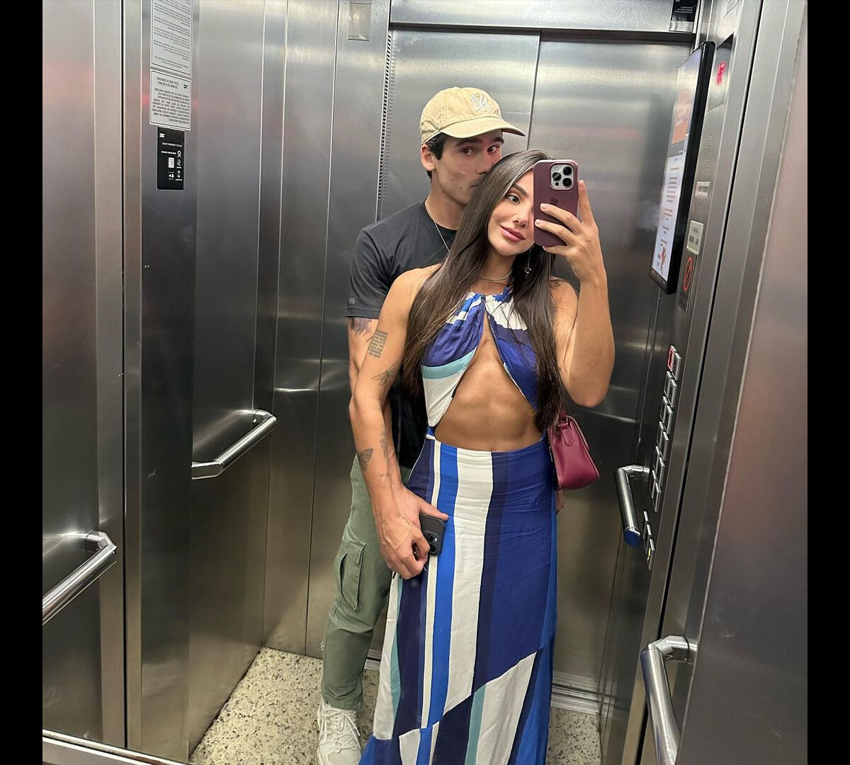 Foto: Luiza Caldi tem uma marca de roupas que inclui uma linha de biquíni. - Purepeople