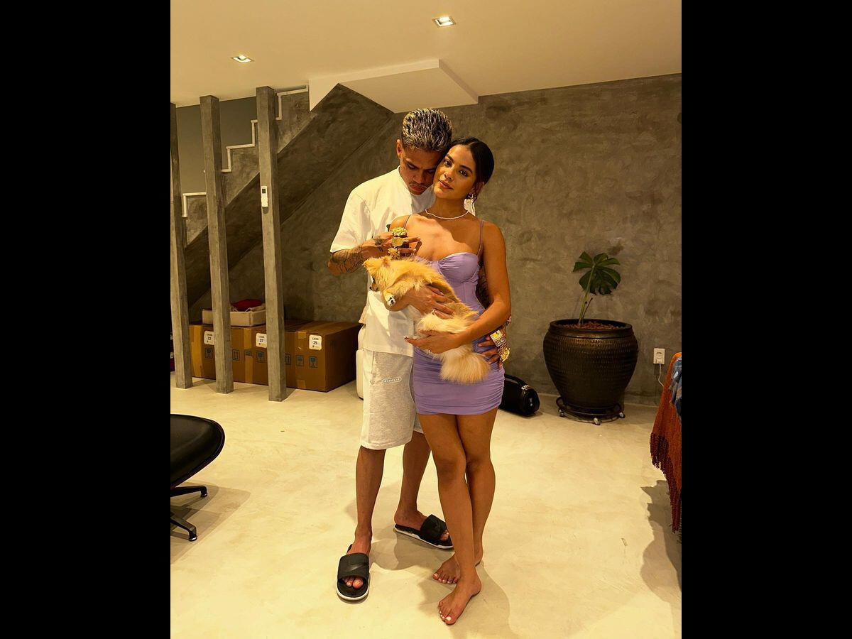 Foto: MC Cabelinho e Bella Campos estão juntos desde outubro de 2022 ...