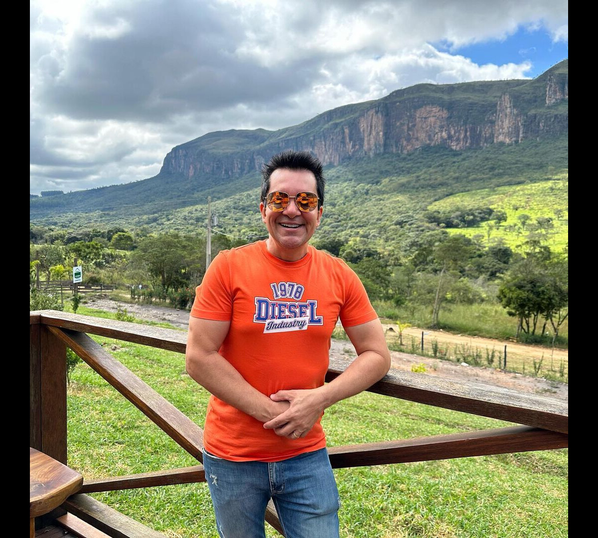 Foto: Régis Danese teve uma lesão no intestino delgado com acidente ...