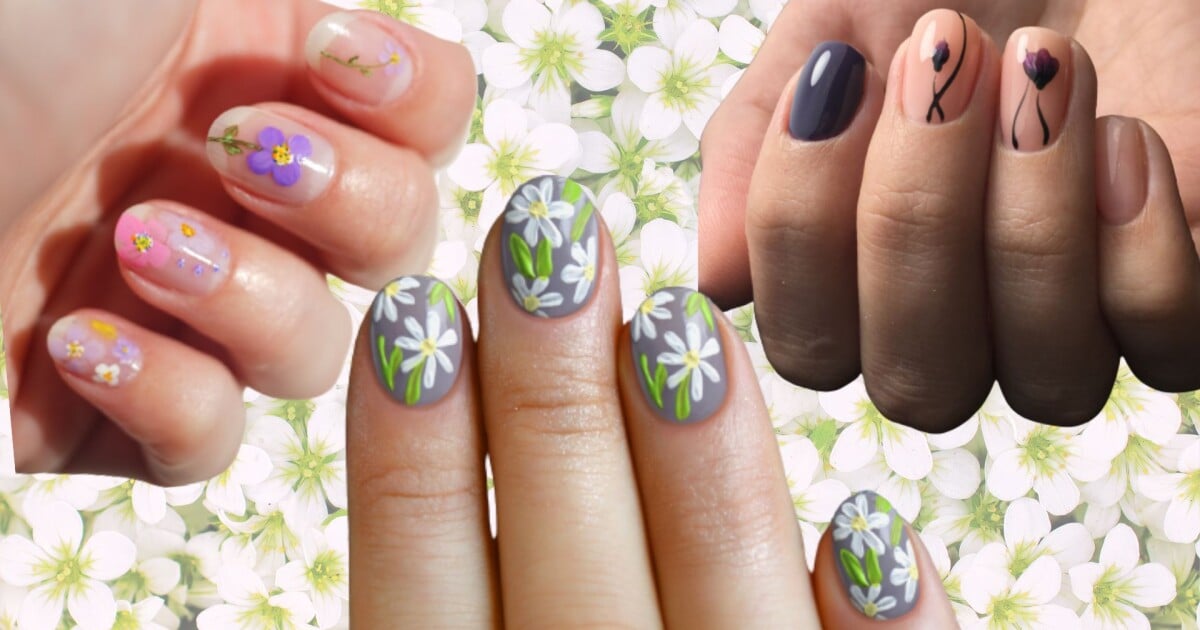Unhas curtas com nail art perfeitas para a Primavera: 15 fotos para te ...