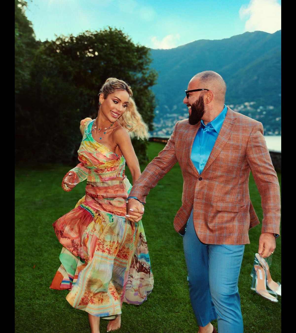 Foto: Tatiane Barbieri e Roman Shakal se conheceram pelas redes sociais ...