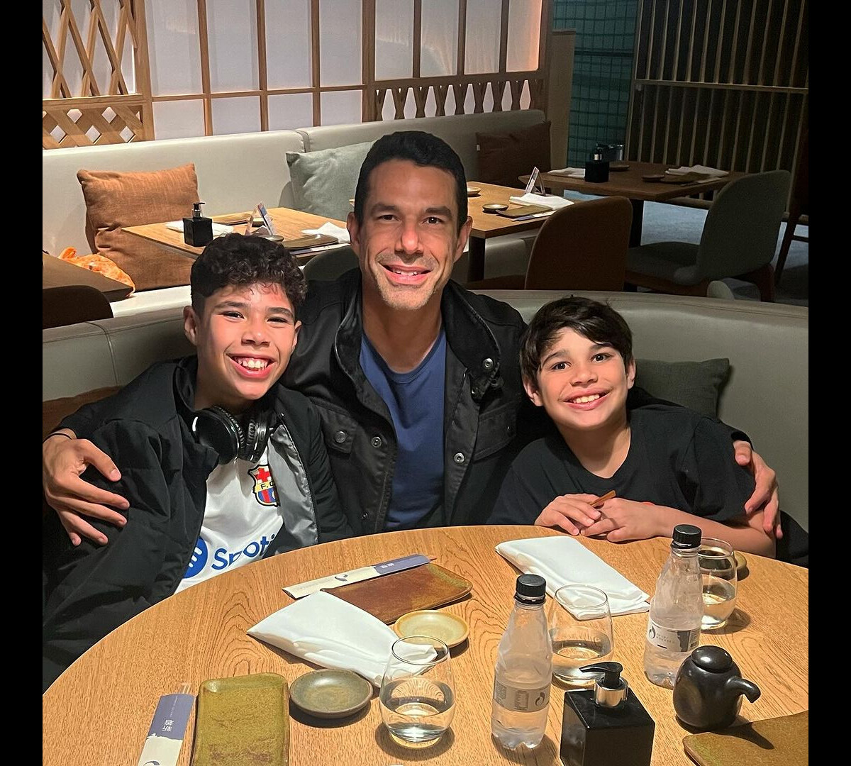 Foto: Marcus Buaiz é pai de dois meninos, José Marcus, de 11 anos, e ...