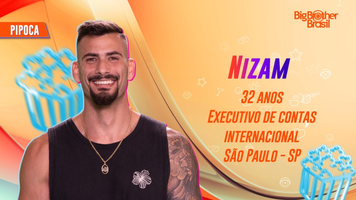 Foto: BBB 24: Nizam, natural de São Paulo e desempregado, é confirmado ... Foto: BBB 24: Nizam, natural de São Paulo e desempregado, é confirmado ...