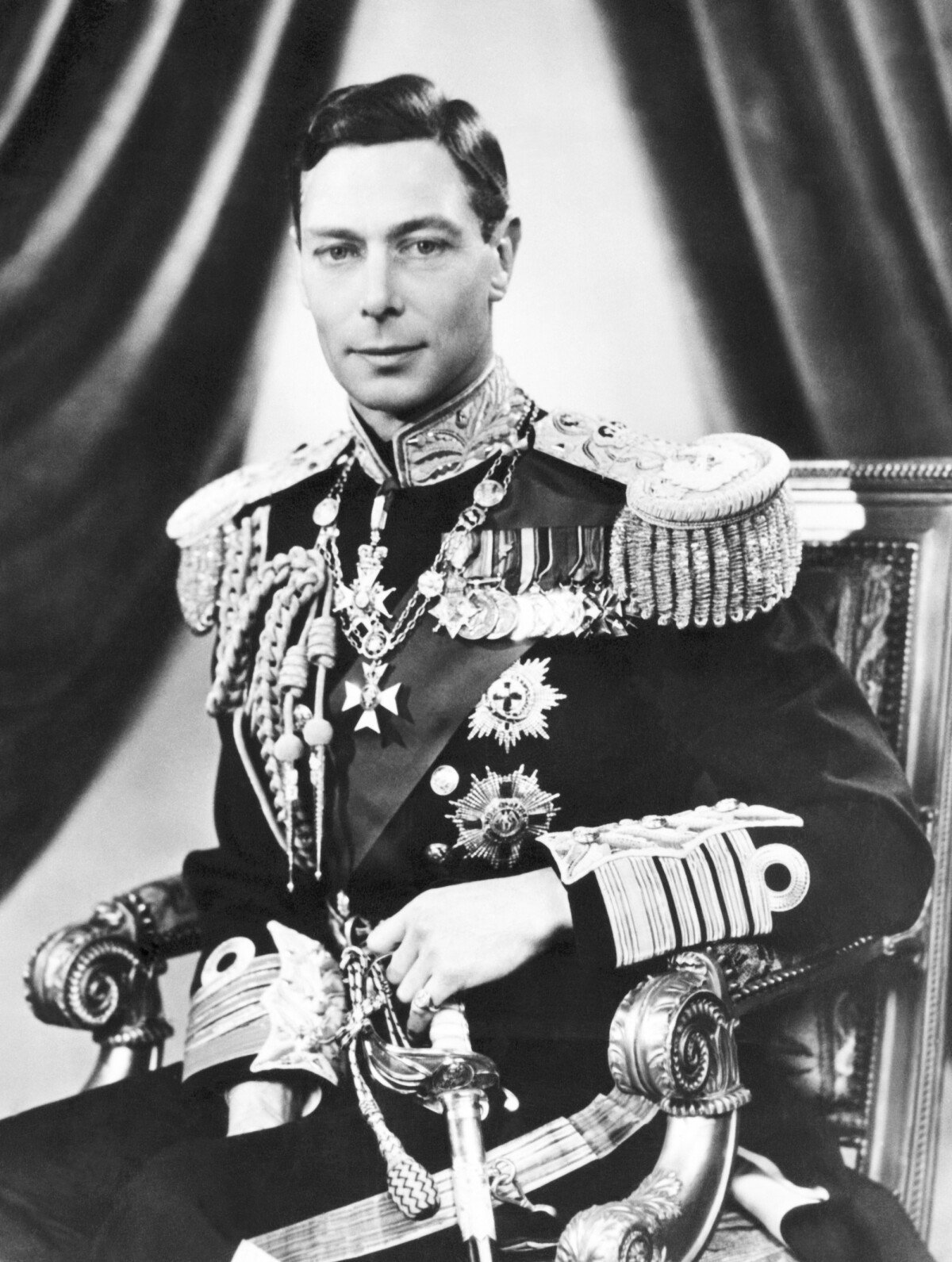 Foto: Avô do Rei Charles III, George VI morreu aos 56 anos em 6 de ...