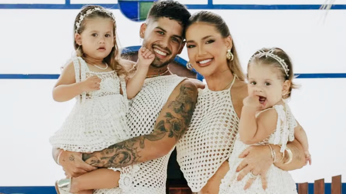 Foto: Rosto do filho de Virginia e Zé Felipe é revelado por ...