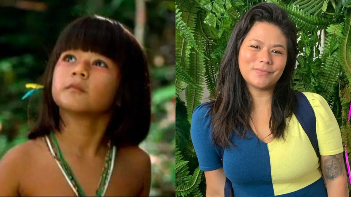 Foto: 23 anos após a primeira exibição do filme 'Tainá', Eunice ...
