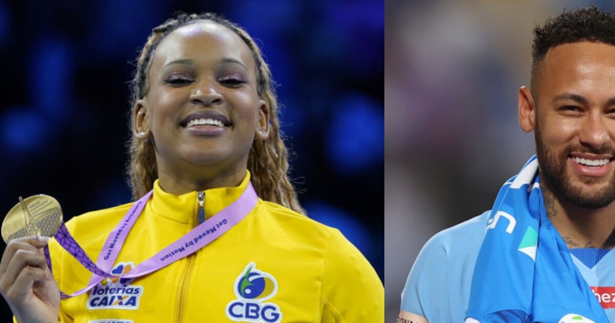 A conexão entre Neymar e Rebeca Andrade que quase ninguém lembra ...