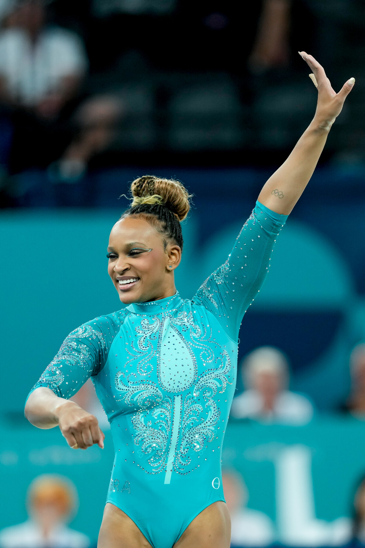 Foto: Rebeca Andrade se tornou a maior atleta olímpica do Brasil em ...