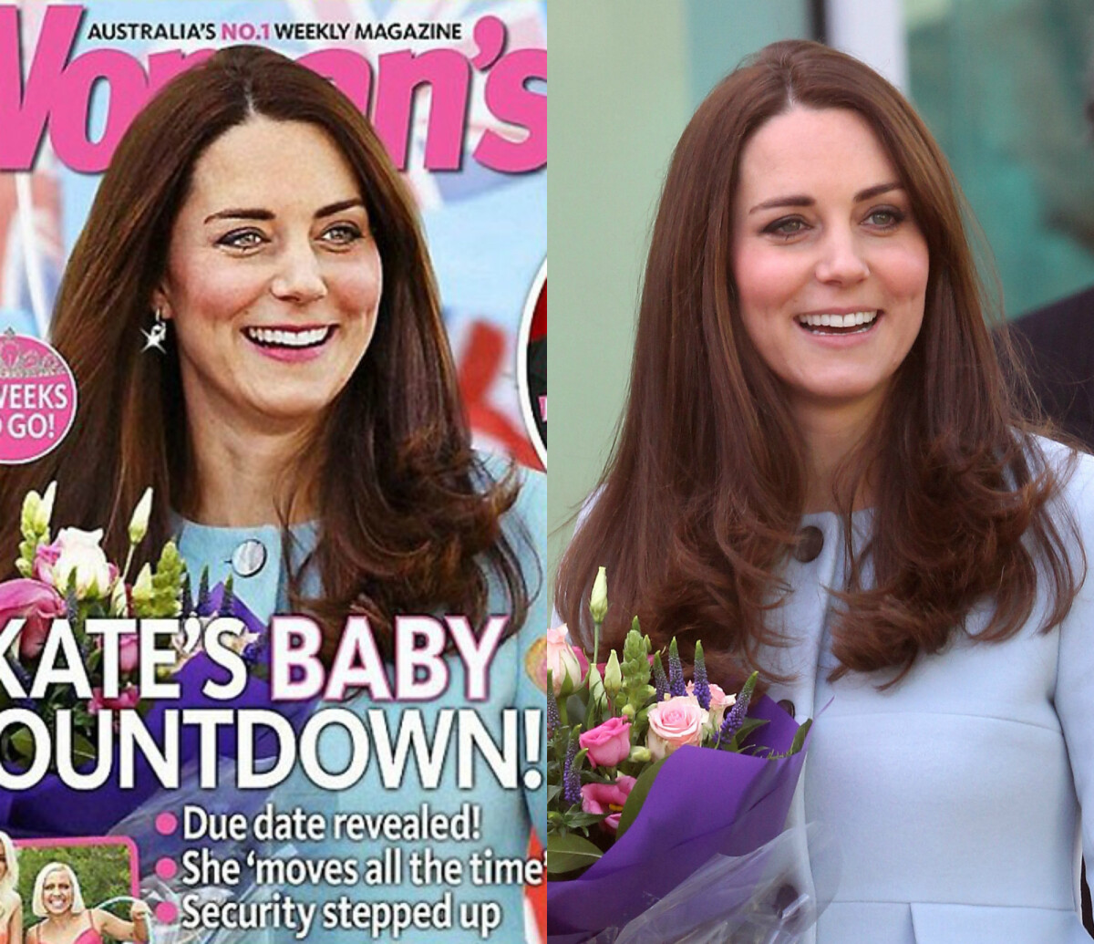Foto: Kate Middleton é vítima de Photoshop exagerado em revista ...