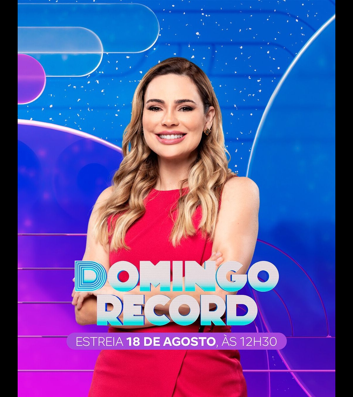 Foto: Com Rachel Sheherazade, 'Domingo Record' estreia neste domingo (18) - Purepeople