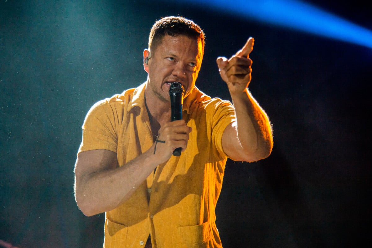 Foto: Dan Reynolds, vocalista do Imagine Dragons, tem uma história de ...