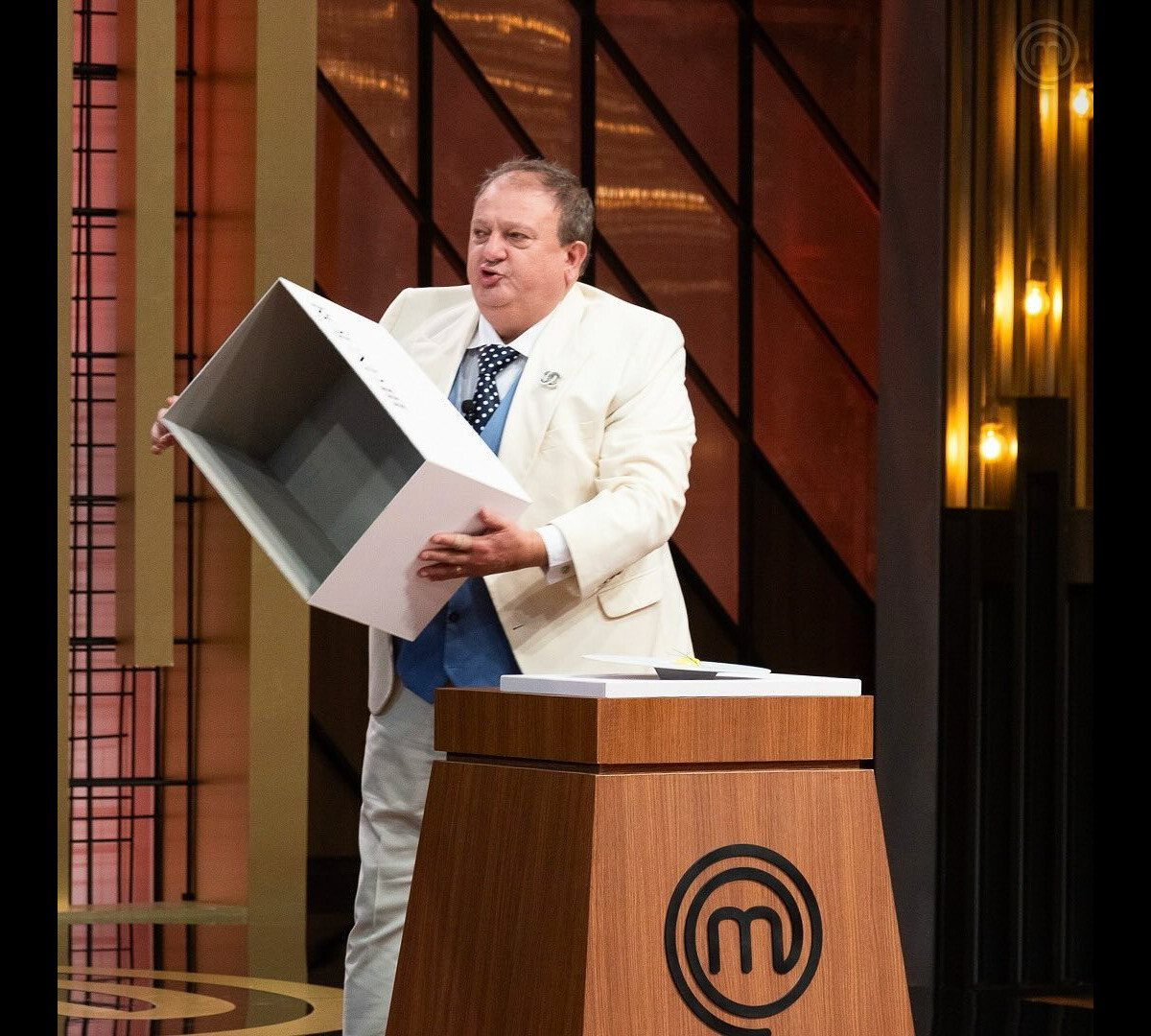 Foto: Erick Jacquin, do 'Masterchef Brasil 2024', se emocionou com ...