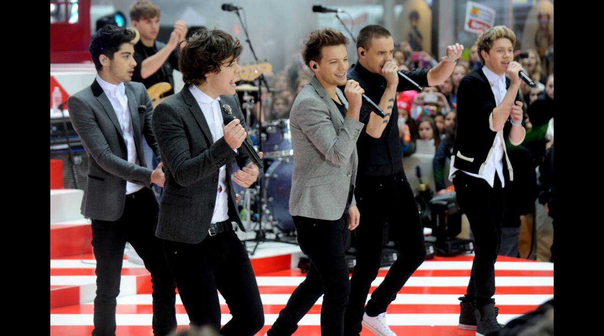Foto: British singing group One Direction performs on NBC's 'Today' at ...