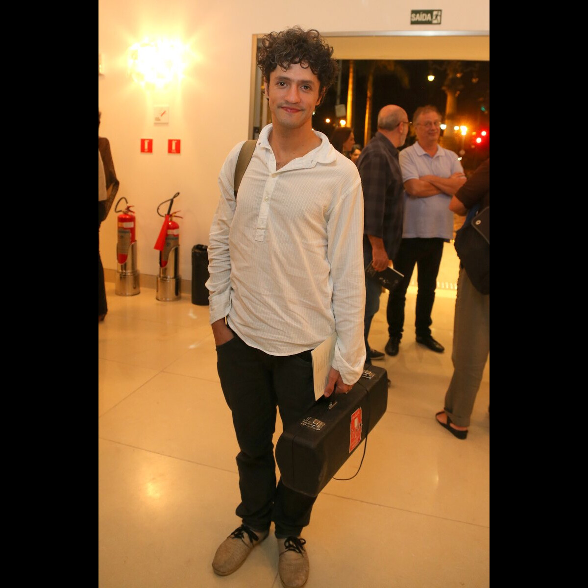 Foto: Fernando Alves Pinto vai ao concerto na Sala Cecília Meireles, no ...