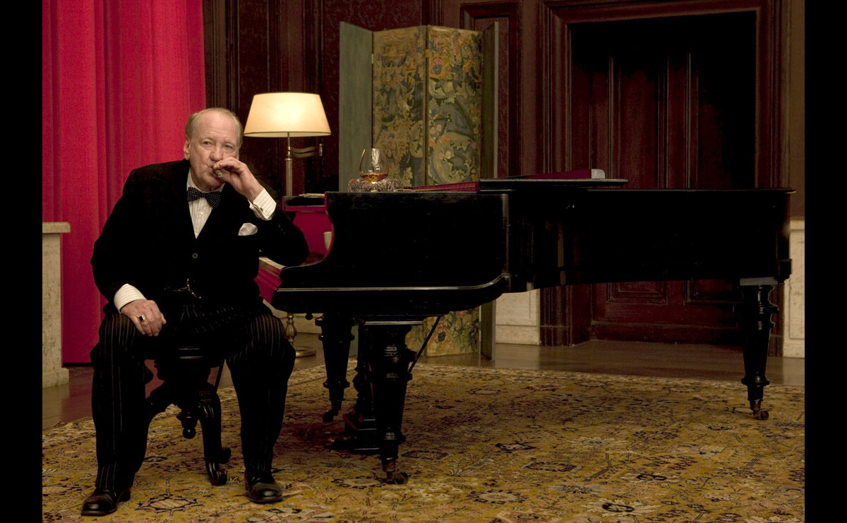 Foto: O ator australiano Rod Taylor, que atuou em 'Bastardos Inglórios ...