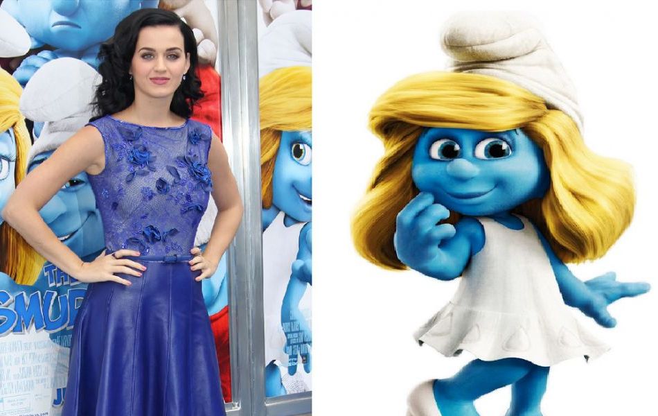 Katy Perry é dubladora em 'Os Smurfs 2'; veja famosos que deram voz a ...