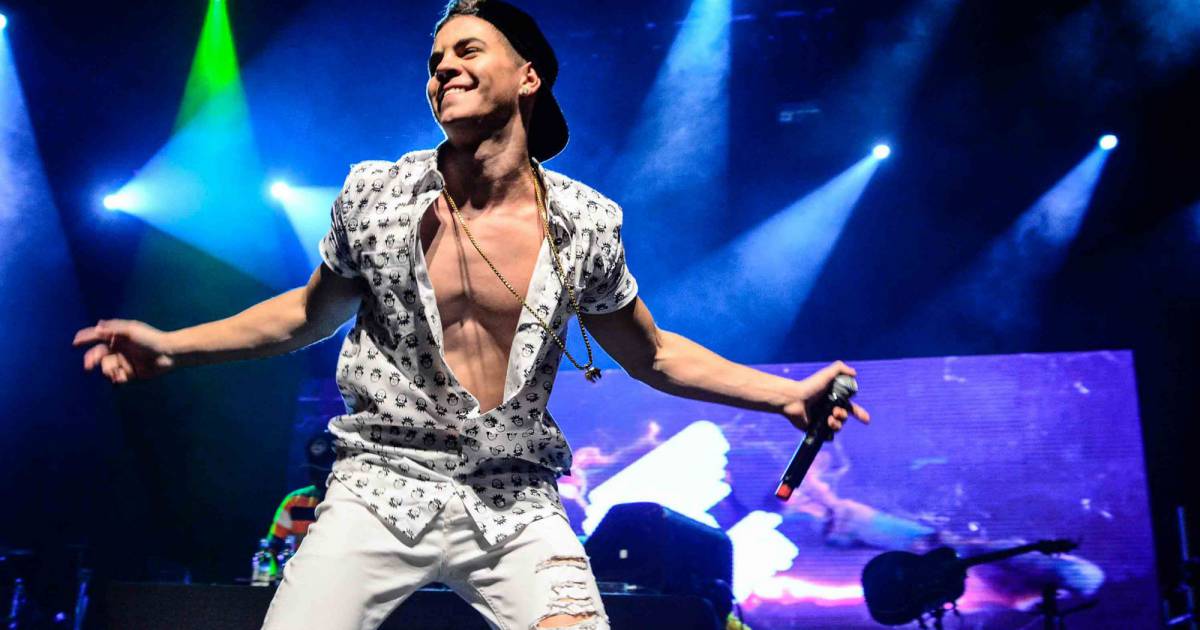 MC Biel também se apresentou no evento - Purepeople