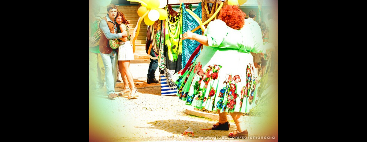 Foto: Dona Redonda (Vera Holtz) confronta Gibão (Sergio Guizé), mas ...