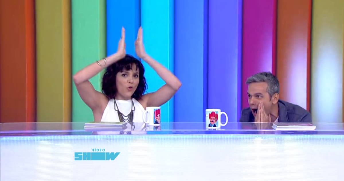 Ao lado de Otaviano Costa, Monica Iozzi foi um dos destaques de 2015 à ...