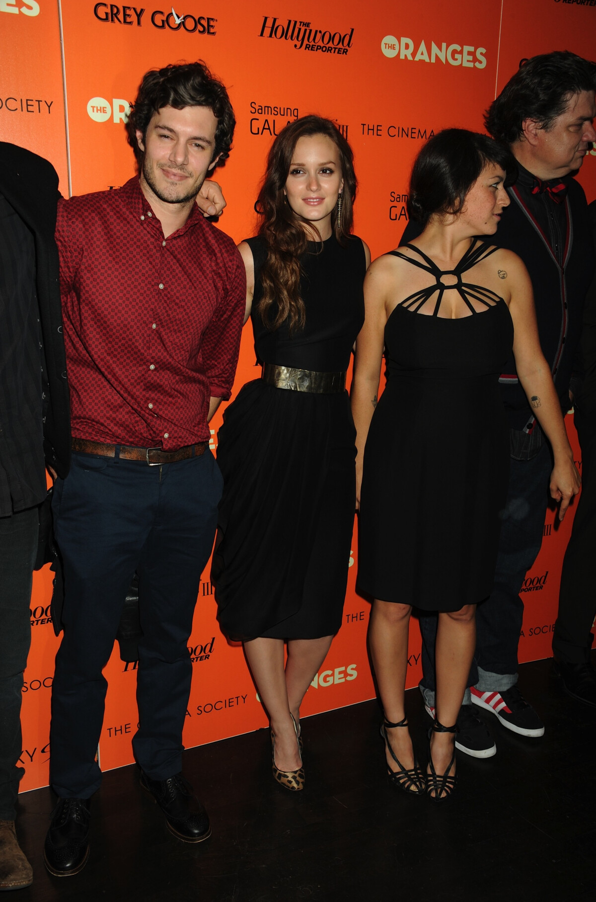 Foto: Adam Brody e Leighton Meester em evento do filme 'The Oranges ...