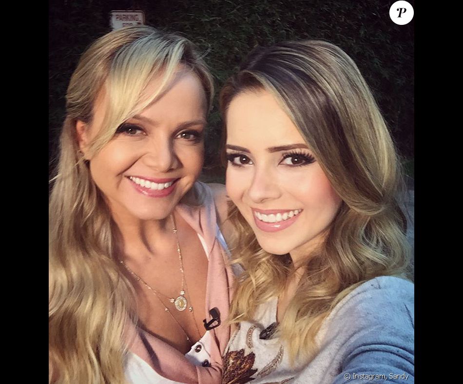 Sandy posa com Eliana nos bastidores do programa e faz elogio: 'Linda ...