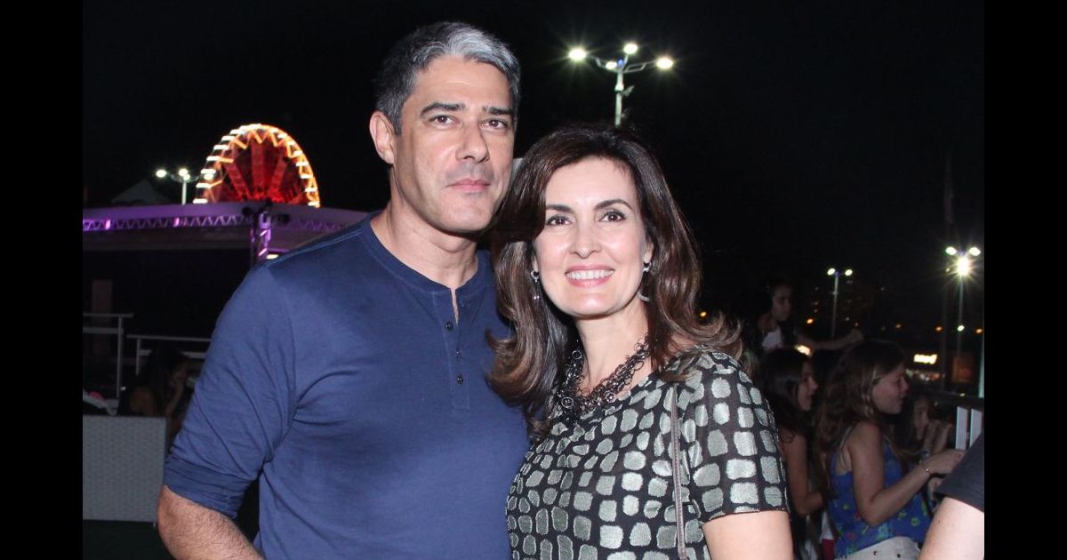 Fátima Bernardes elogiou William Bonemer, pai de William Bonner, no ...