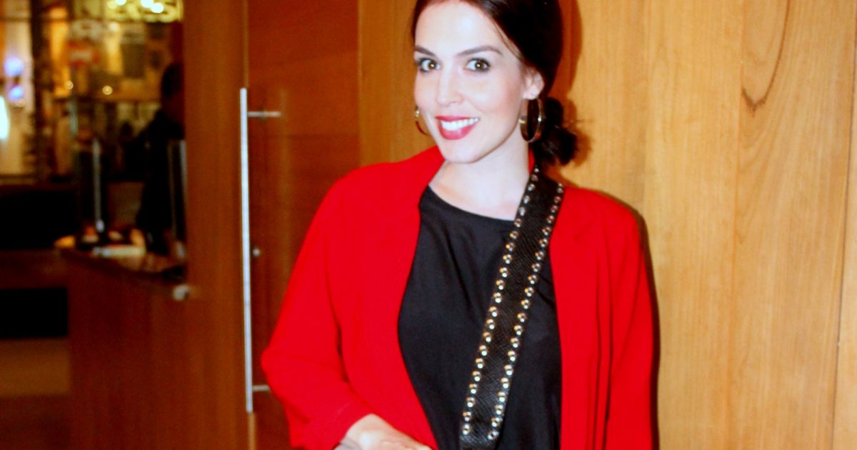 Karen Brusttolin, mulher de Alexandre Nero, comemorou o nascimento do ...