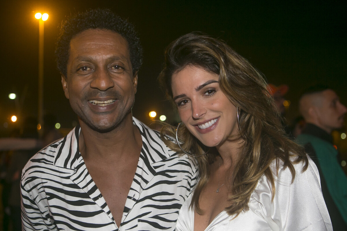 Foto: Luis Miranda e Rafa Brites conferiram o show do BaianaSystem, na ...