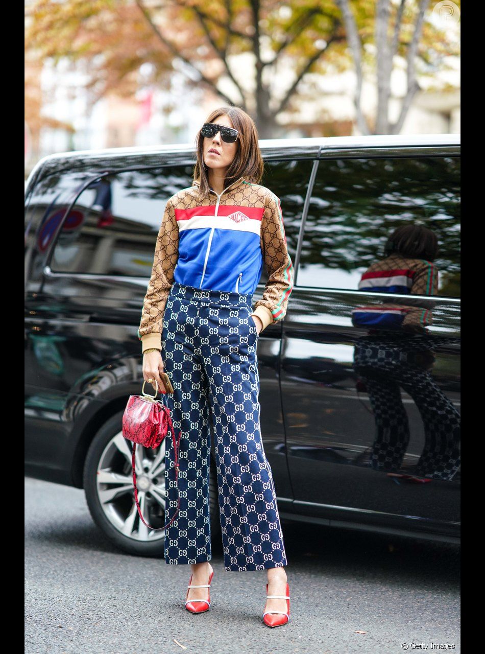 Logomania é tendência na moda: conjuntinho Gucci - Purepeople