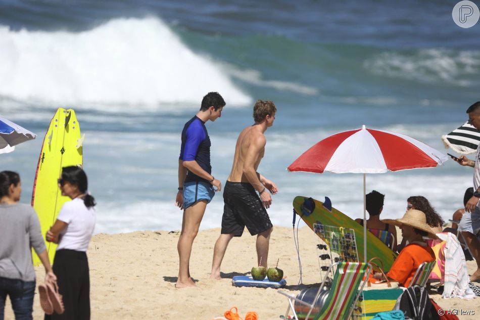 Pedro Novaes, filho de Leticia Spiller e Marcello Novaes também gravou ... Pedro Novaes, filho de Leticia Spiller e Marcello Novaes também gravou ...